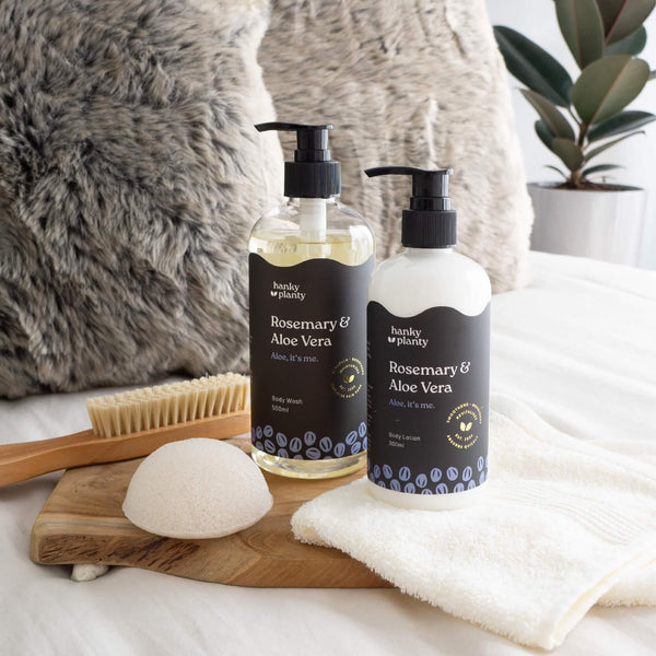 Body Lotion Rosemary And Aloe Vera Hanky Planty